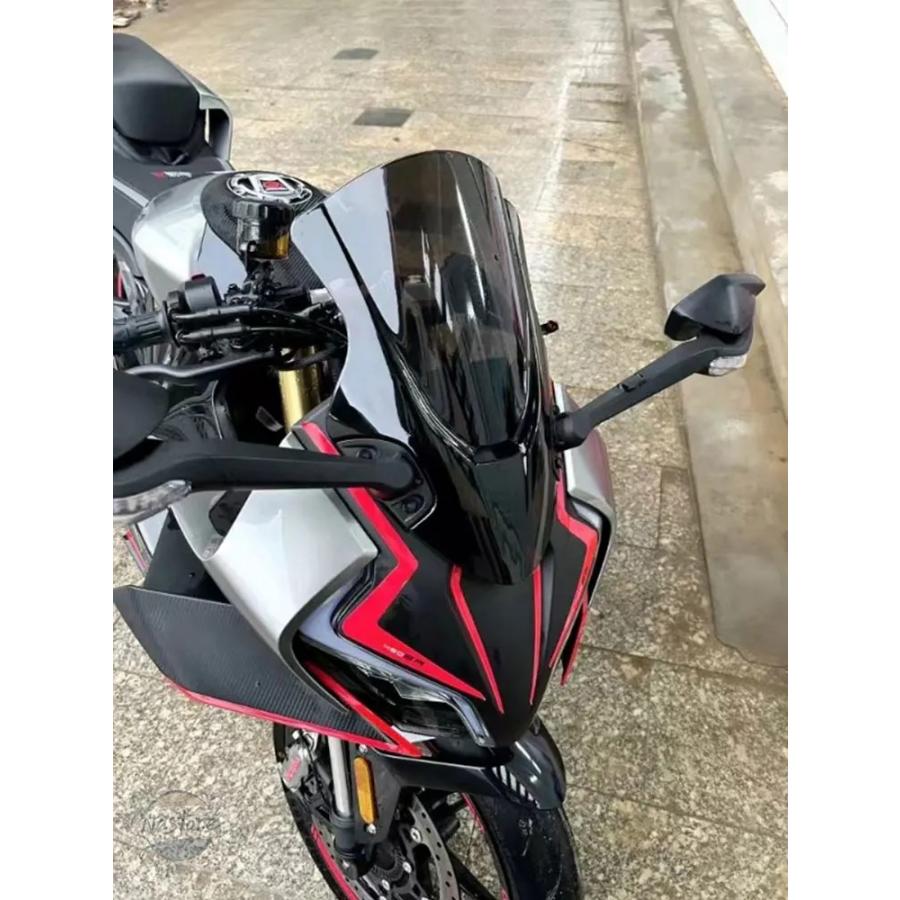 【並行輸入品】cf450ss バイク スクリーン 450ss 450 ss 2022 2023 2024 450sr レーシングウィンド ...