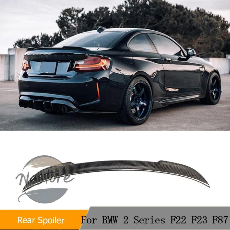 BMW 2シリーズ F22 F23 M235I M240I F87 M2 M2C ベース Mスポーツ 2014-19 カーボン リアトランク ...