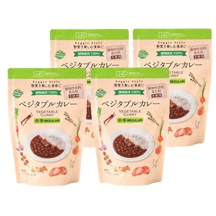 創健社 ベジタブルカレー 中辛 レトルト 210g 4個セット 代引不可 : ナチュラルノート - 通販 - Yahoo!ショッピング