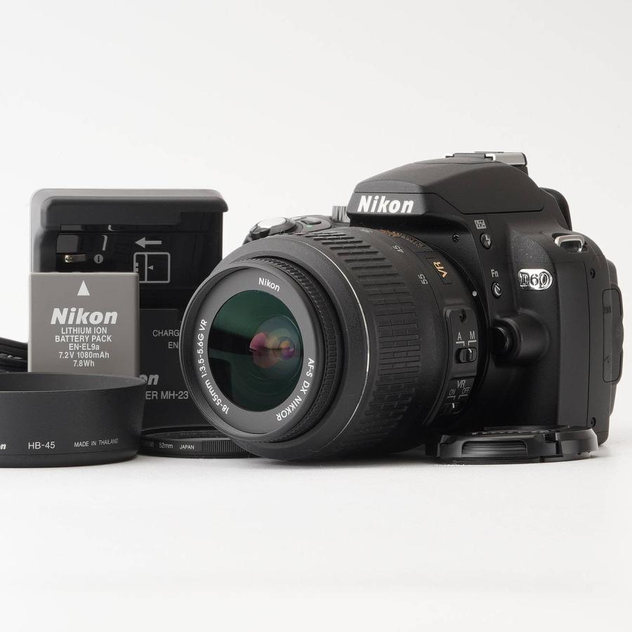 ニコン Nikon D60 / AF-S DX NIKKOR 18-55mm F3.5-5.6G VR : 12063 : ナチュラル・カメラ ...
