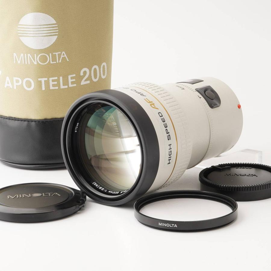 コニカミノルタ（KONICA MINOLTA） ミノルタ Minolta AF APO TELE 200mm F2.8 ソニー Aマウント ...