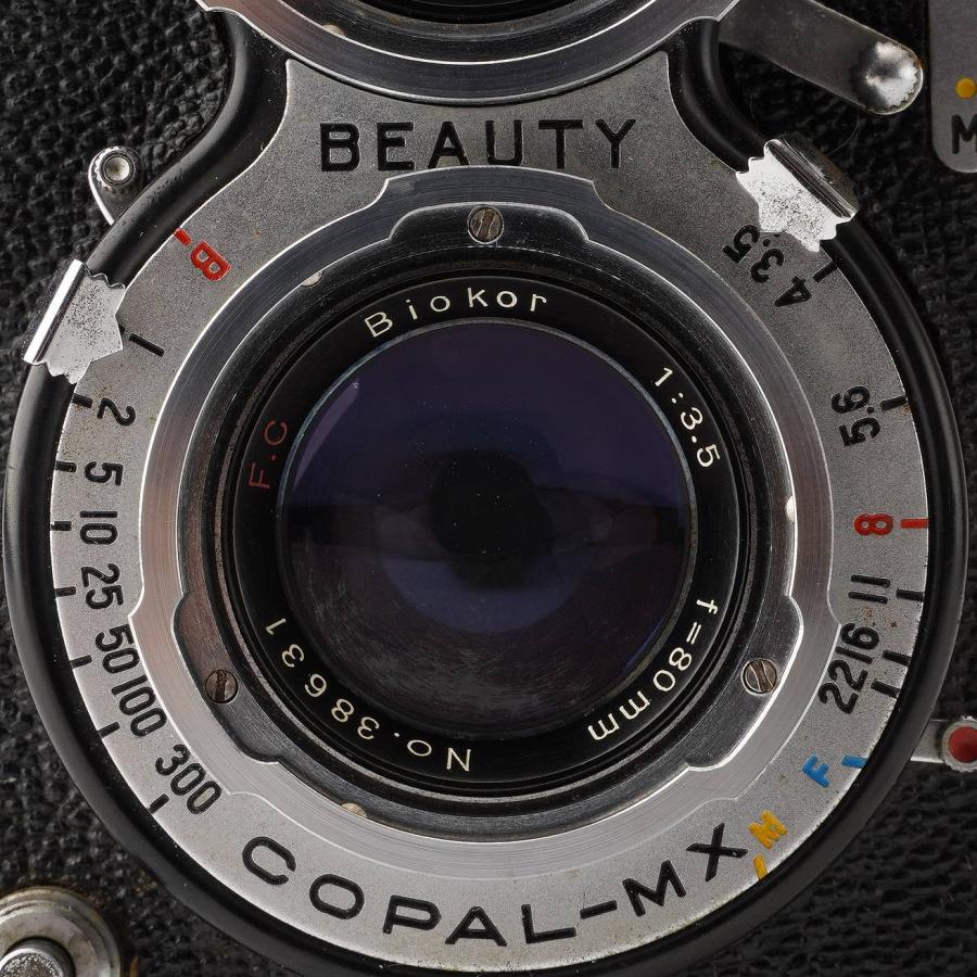 Beautyflex / COPAL-MX Bio-kor 80mm f/3.5 二眼レフカメラ : ナチュラル・カメラ - 通販 ...