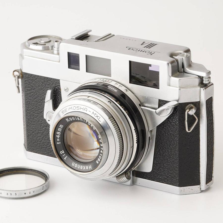 コニカ Konica III A / Konishiroku Hexanon 48mm F2 : ナチュラル・カメラ - 通販 - Yahoo ...