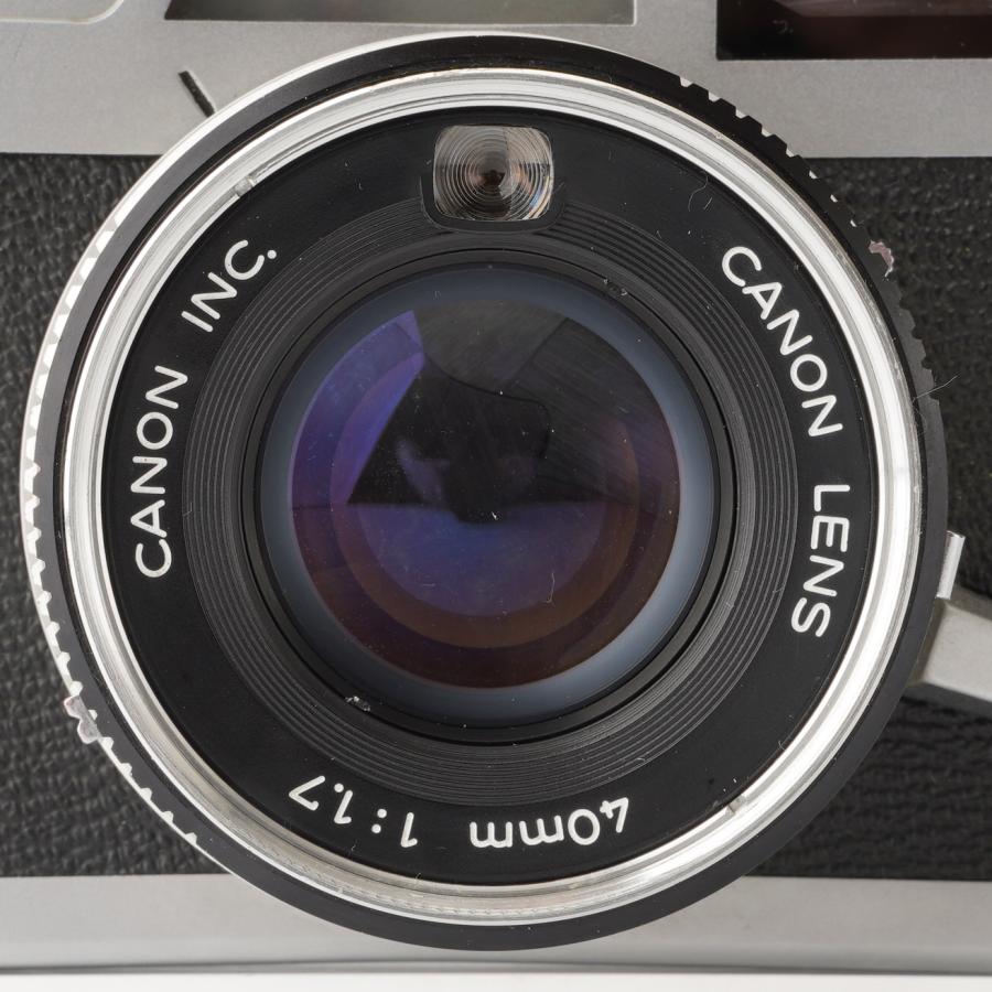 キヤノン Canon Canonet QL17 G-III QL 35mm レンジファインダー / Lens 40mm F1.7 ...