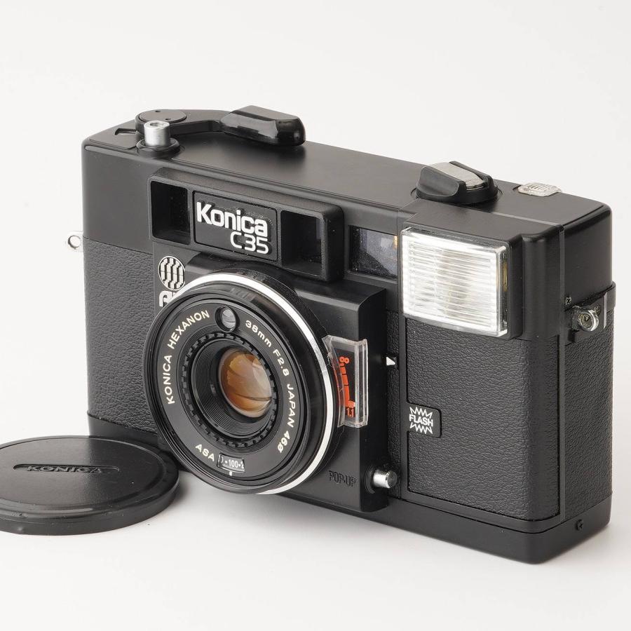コニカミノルタ コニカ Konica Auto Focus C35 AF コンパクトフィルムカメラ / Hexanon 38mm F2.8 ...