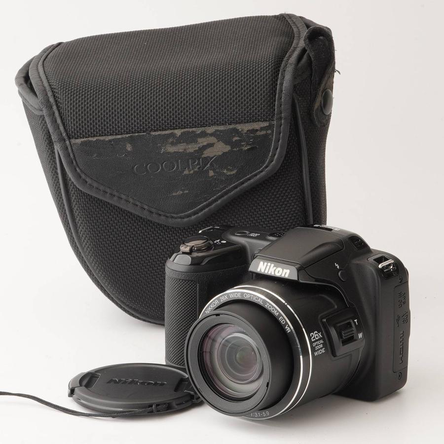 ニコン Nikon COOLPIX L810 ブラック 26x 光学ズーム 広角 : ナチュラル・カメラ - 通販 - Yahoo!ショッピング
