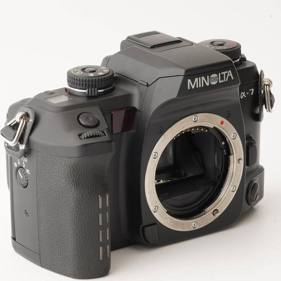 コニカミノルタ ミノルタ Minolta α-7 alpha-7 ボディ 35mm 一眼レフフィルムカメラ ブラック : ナチュラル・カメラ ...