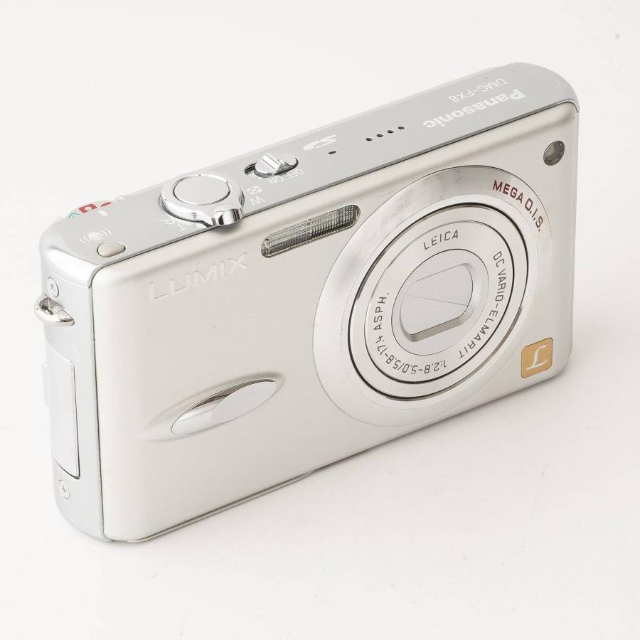 Panasonic（パナソニック） Panasonic LUMIX DMC-FX8 シルキーシルバー : ナチュラル・カメラ - 通販 ...