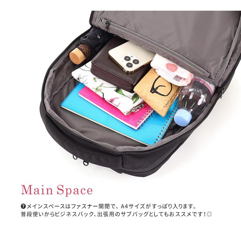 anello（アネロ） リュック PC A4 撥水 大容量 多機能 通勤 通学 レディース メンズ ユニセックス ATS0752Z anello : NATURAL BERRY ACC ...