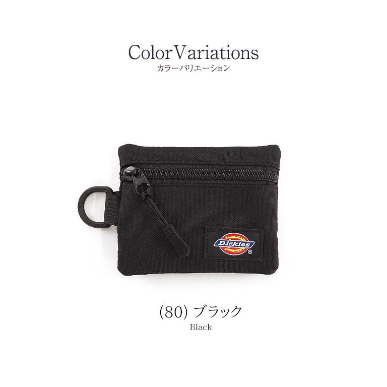 Dickies（ディッキーズ） 両面コインケース 小銭入れ 小物ケース ブラック 80238600 アウトドア キャンプ ユニセックス ...