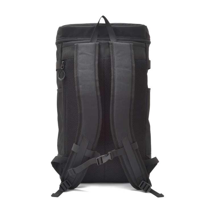 Lee（リー） BOX型リュック 25L ボックス型 撥水加工 バッグ リュックサック バックパック PC収納 黒 ブラック 通勤 通学 大容 ...
