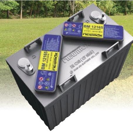 【在庫限り特価】産業用サイクル バッテリ 12V・165Ah 20時間率 / BM12165 (マスターベント) KOREA BATTERY ...