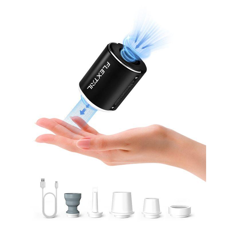 FLEXTAILGEAR Tiny Pump 2X 携帯式エアーポンプ 1300mAh USB充電式 最軽量ポンプ 4kPa 照明ライト付き : stonevilleage - 通販 ...