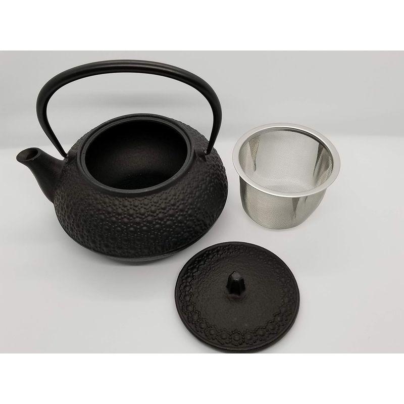 岩鋳 Iwachu 鉄瓶兼用急須 5型新亀甲 黒焼付 0.65L ホーロー無し 直火可 南部鉄器 12804 : 20240121191309-01097 : nature.ystores ...