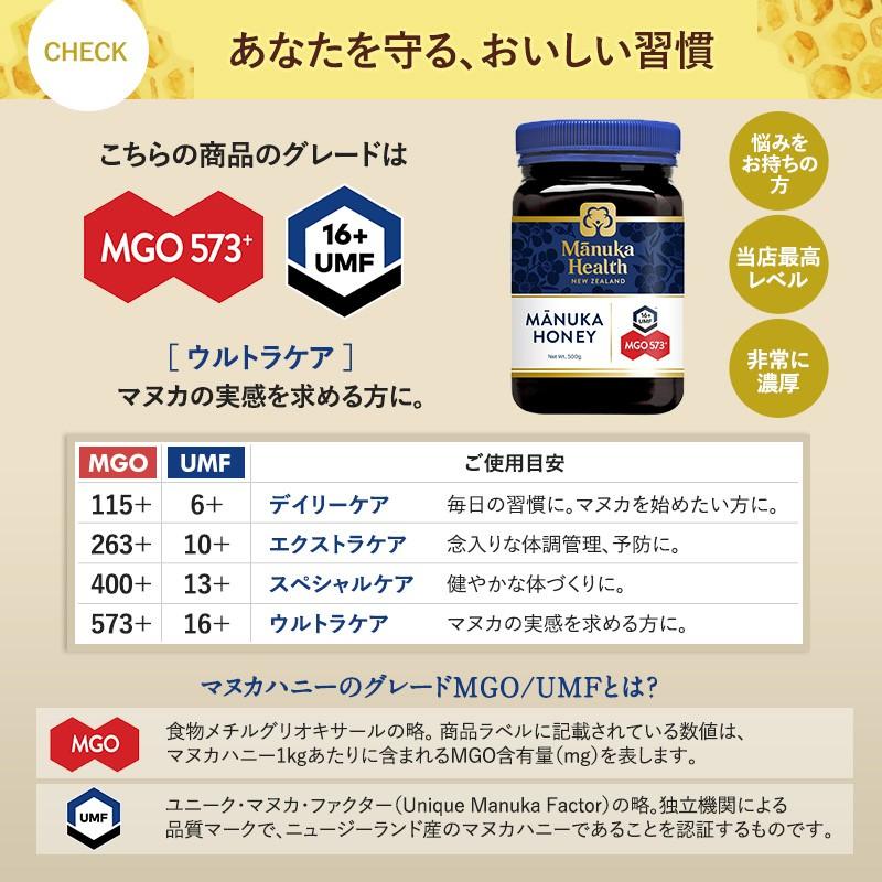 マヌカヘルス マヌカハニー ニュージーランド産 はちみつ ハチミツ 蜂蜜 【正規品】 MGO573+／UMF16+ 500g. ポイント消化 : natu&robe - 通販 - Yahoo ...
