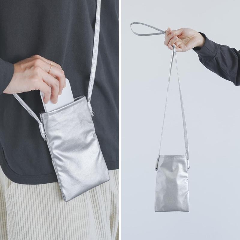 バッグ ポシェット レディース おしゃれ シンプル 軽量 モバイル CLASKA DO クラスカ ドー BANK シルバーモバイルポシェット : natu&robe - 通販 - Yahoo ...