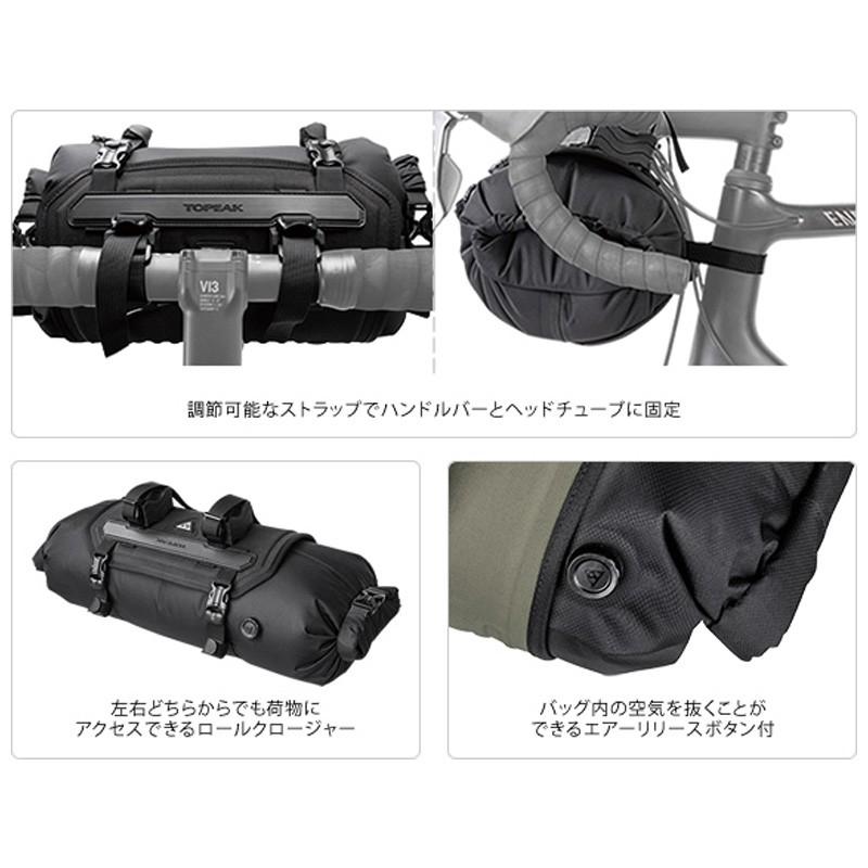 TOPEAK（トピーク） 自転車バッグ フロントローダー ハンドルバッグ