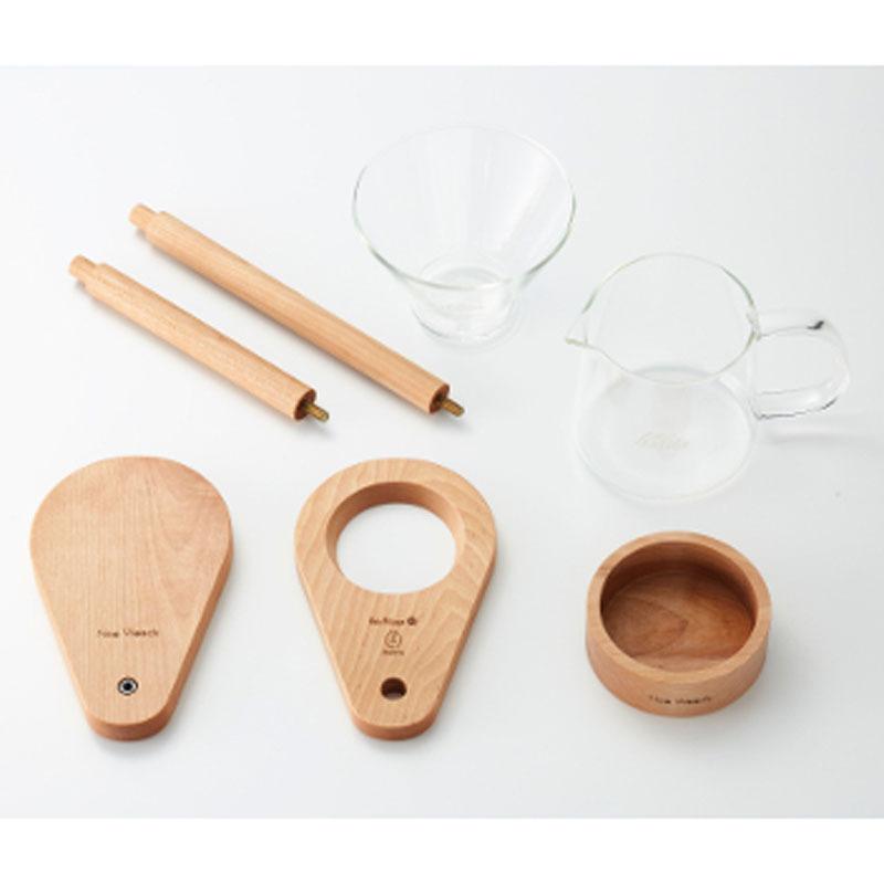 Kalita（カリタ） キッチンツール WDG-185 スタンドセット 透明