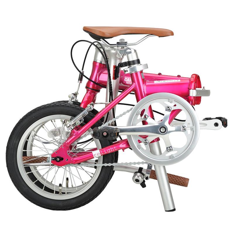 折りたたみ自転車 キャプテンスタッグ リライト AL-FDB141 街乗り