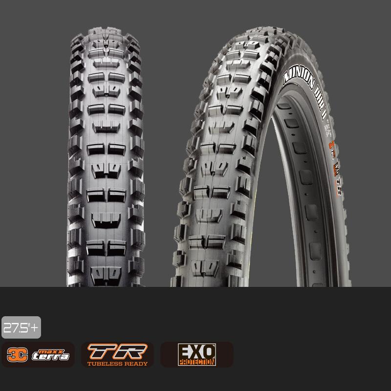 MAXXIS(マキシス) 自転車タイヤ・チューブ ミニオン DHR II 27.5×2.80  27.5×2.80  ブラック 自転車タイヤ・チューブ MAXXIS(マキシス) ミニオン DHR II 27.5×2.80