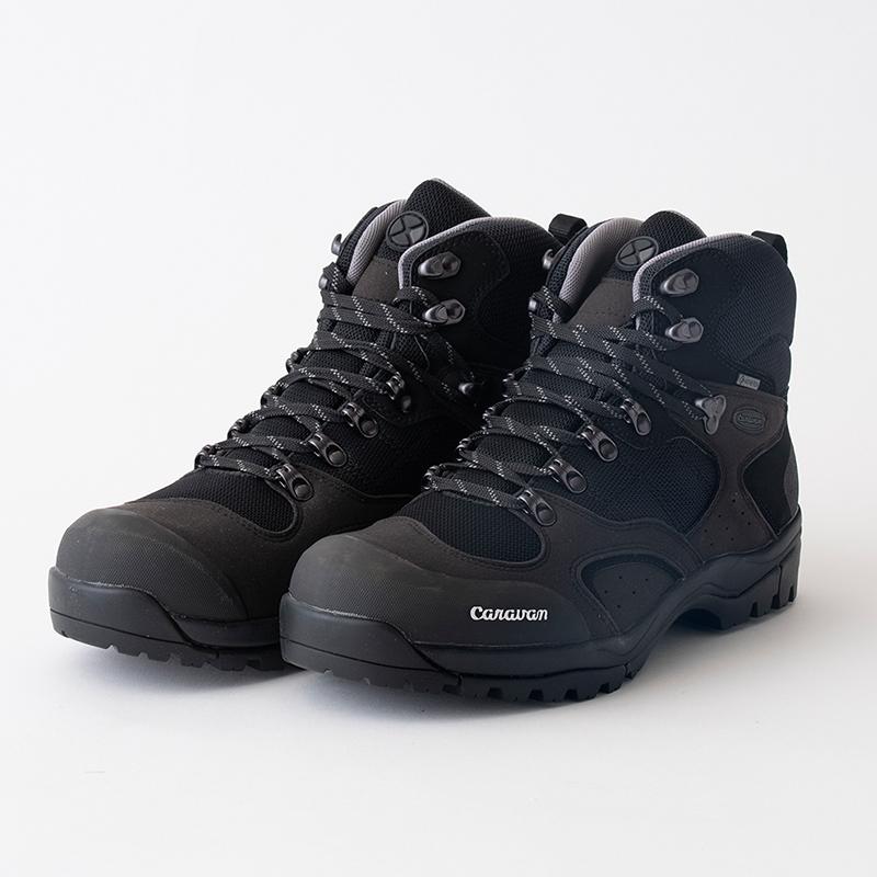 キャラバン トレッキングシューズ C1_02S 黒