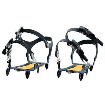 EVERNEW（エバニュー） 巾調節式6本爪アイゼン L : ナチュラム