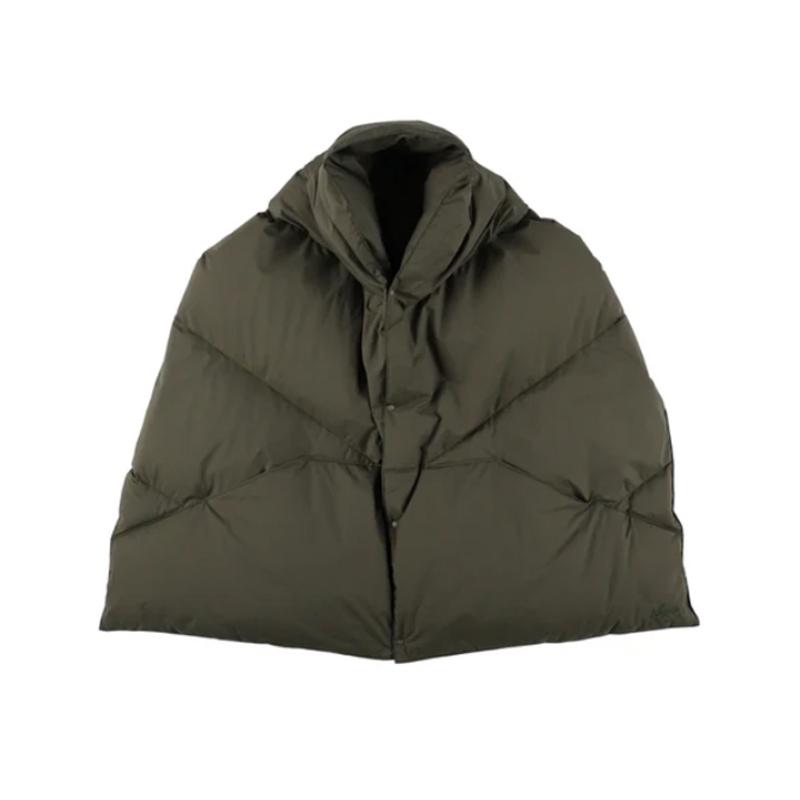 マフラー・ネックウェア ナンガ ダウンポンチョマフラー FREE KHA