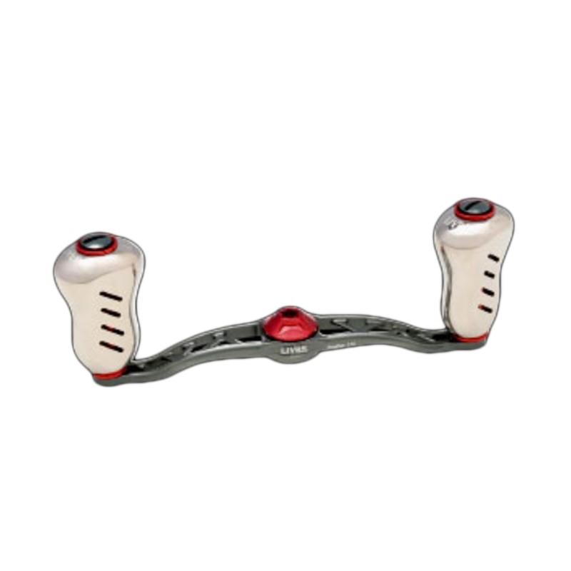 リールカスタムパーツ LIVRE クランク フェザー +Fino ダイワB1用 左右