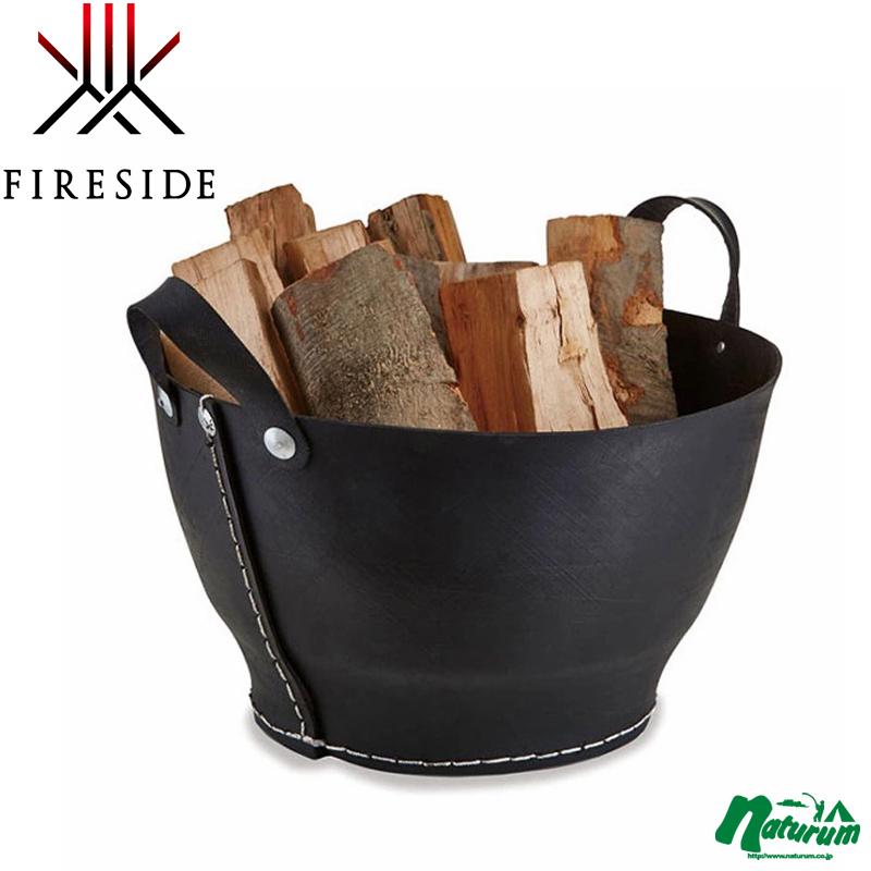 キャンプ設営用具 HETA HETA ウッドバスケット 大 大 ブラック