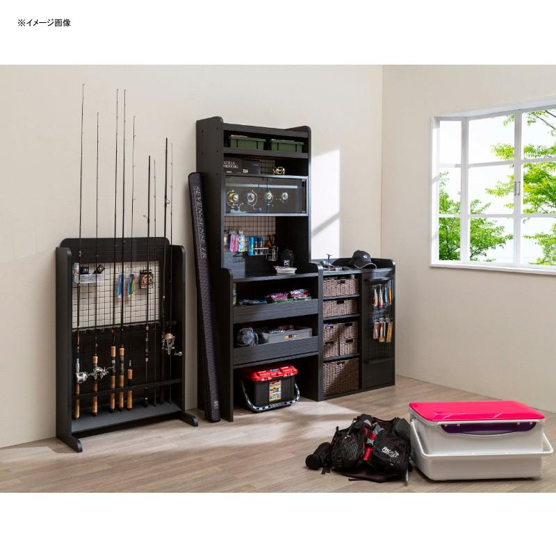 白井産業 ワイヤーネットラック ペスカレージ BK(黒木目) : 3006745 : ナチュラム Yahoo!ショッピング店 - 通販 ...