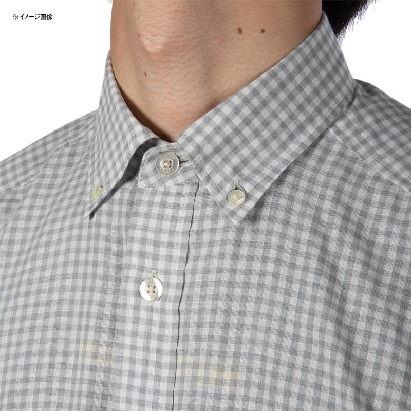 フィッシングウェア Foxfire TSサッカーギンガムシャツ M 021 ライトグレー
