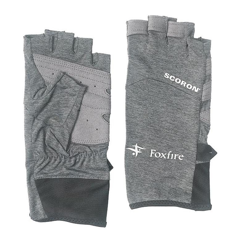 Foxfire（フォックスファイヤー） アウトドアグローブ Foxfire SC ハーフ グリッパー M チャコール : ナチュラム Yahoo!ショッピング店 - 通販 - Yahoo!ショッピング