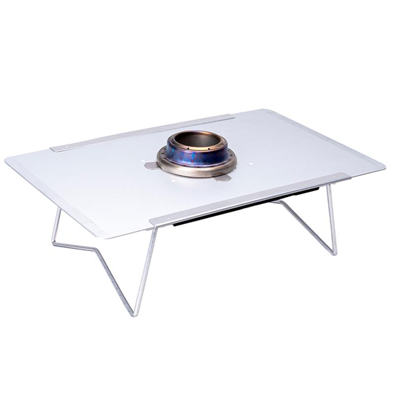 EVERNEW 【6/25まで全品+P5%】 アウトドアテーブル Alu Table/Stove hole : ナチュラム Yahoo!ショッピング店 - 通販 - Yahoo!ショッピング