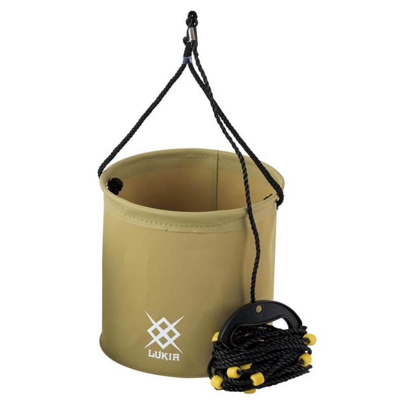 LUKIA 【8/31まで全品+P5%】 ルキア EVA反転バケツ・丸(ロープ付) 18cm ベージュ : ナチュラム Yahoo!ショッピング店 - 通販 - Yahoo!ショッピング