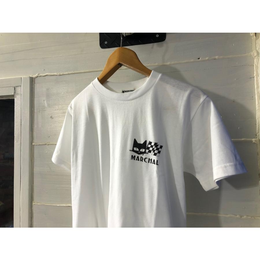 No.89004 One Point Flag 白 M サイズ 正規品 マーシャル SEV MARCHAL Tシャツ 検）Marshall ...