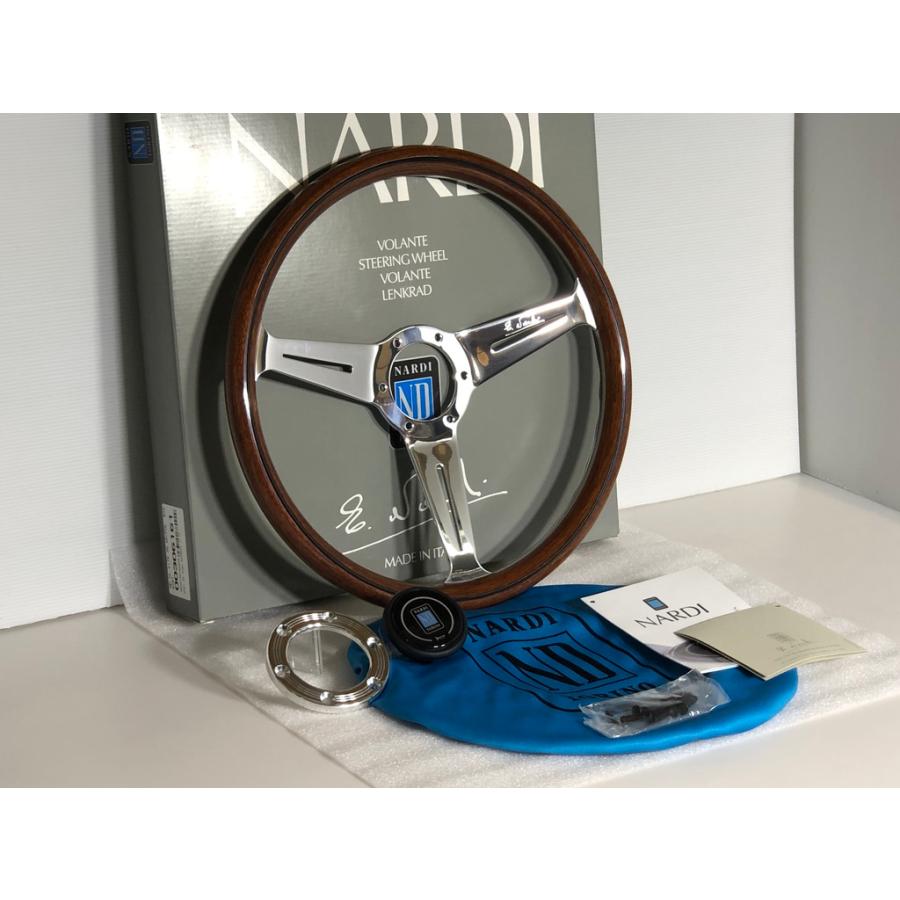 NARDI 在庫有★ ナルディー N161 Vitet ウッド ポリッシュ スポーク 360mm 検）パイ ウット パイ モモ MOMO ...