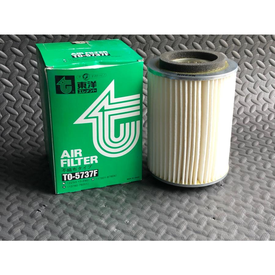 ★東洋 エアクリーナー エレメント TO-5737F ZZS3-13-Z40 17801-87804 ジムニー : エヌオートプラン - 通販 ...