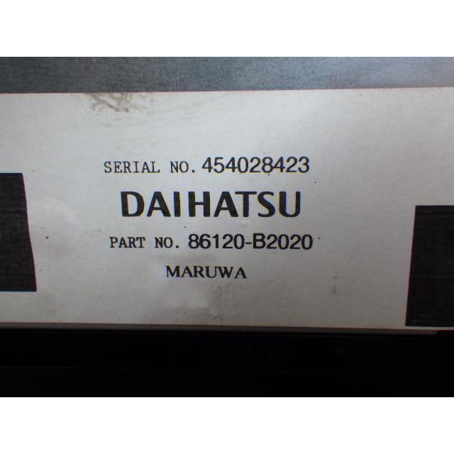 ハイゼット LE-S200V ラジオ 86120-B2020 86120-97504-000【同梱不可】 : ツネイシストア - 通販 - Yahoo!ショッピング