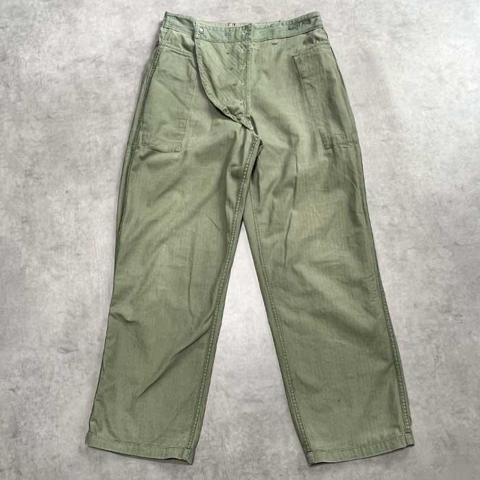 VINTAGE 40's U.S ARMY M-43 HBT CARGO PANTS 13 STAR BOTTON VINTAGE 40's U.S ARMY M-43 HBT CARGO PANTS 13 STAR BOTTON