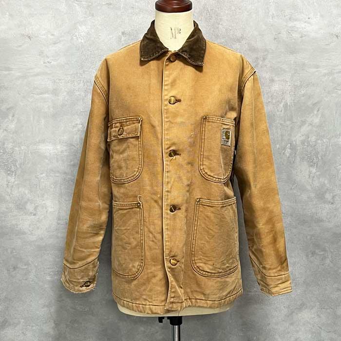 Carhartt 70'S CARHARTT Duck Chore Jacket BROWN/36 Made in USA 70年代 カーハート ダック チョアジャケット ブラウン サイズ36 ...