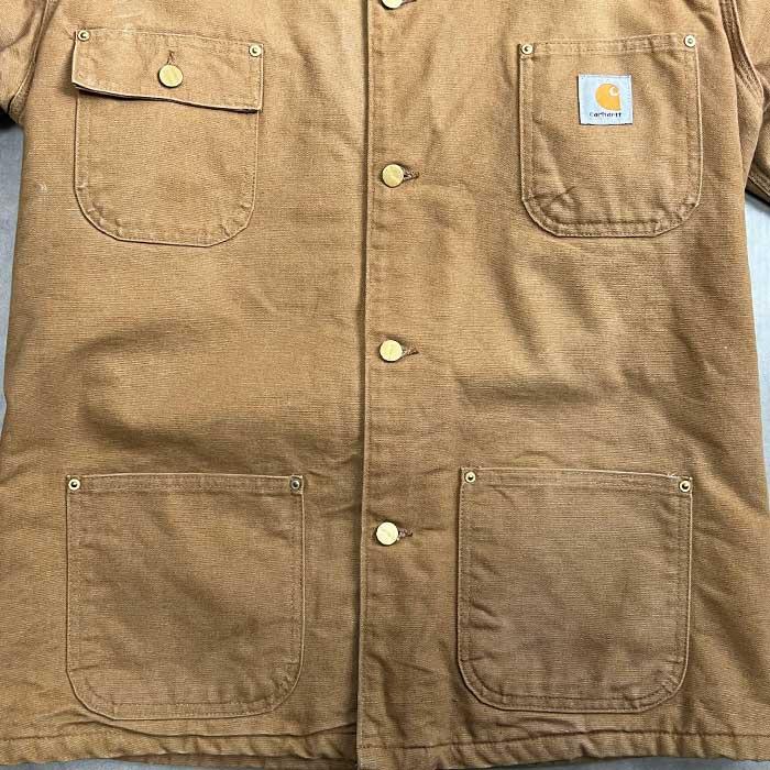 Carhartt 90'S CARHARTT Duck Chore Jacket BROWN/42 Made in USA 90年代 カーハート ダック チョアジャケット ブラウン サイズ42 ...