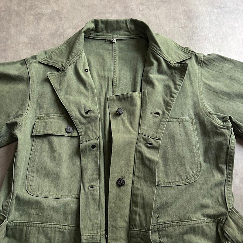 40's U.S ARMY M-43 HBT ALL-IN-ONE /36R 40年代 アメリカ陸軍 40's U.S ARMY M-43 HBT ALL-IN-ONE /36R 40年代 アメリカ陸軍