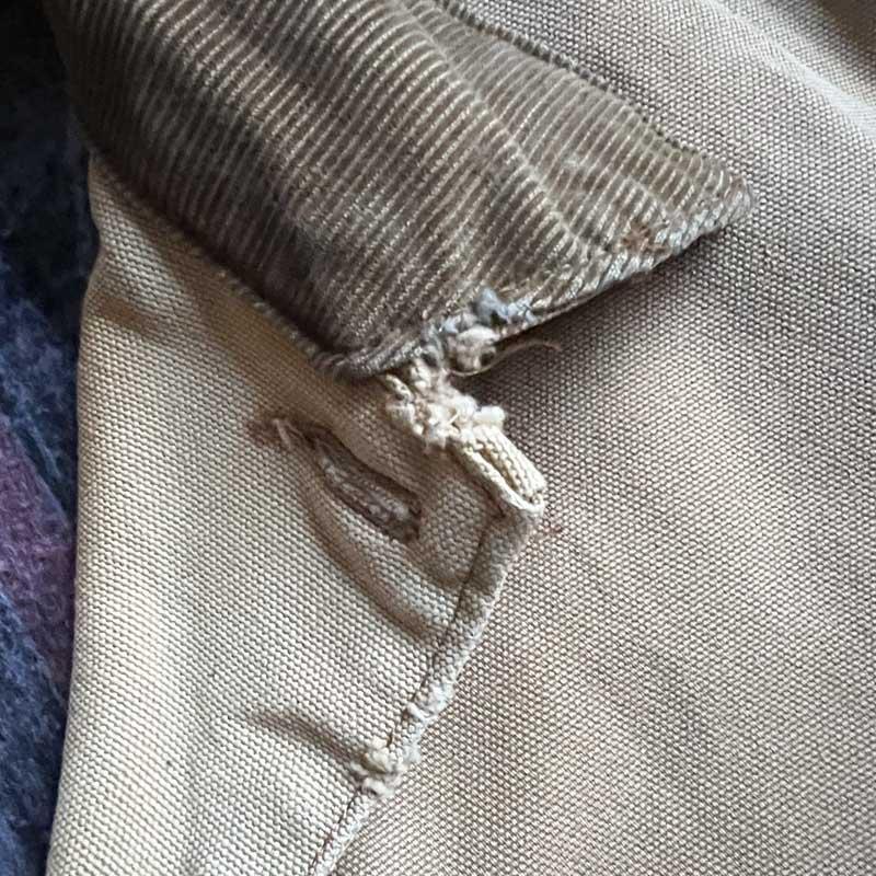 Carhartt 70'S CARHARTT Duck Chore Jacket BROWN/44 Made in USA 70年代 カーハート ダック チョアジャケット ブラウン サイズ44 ...