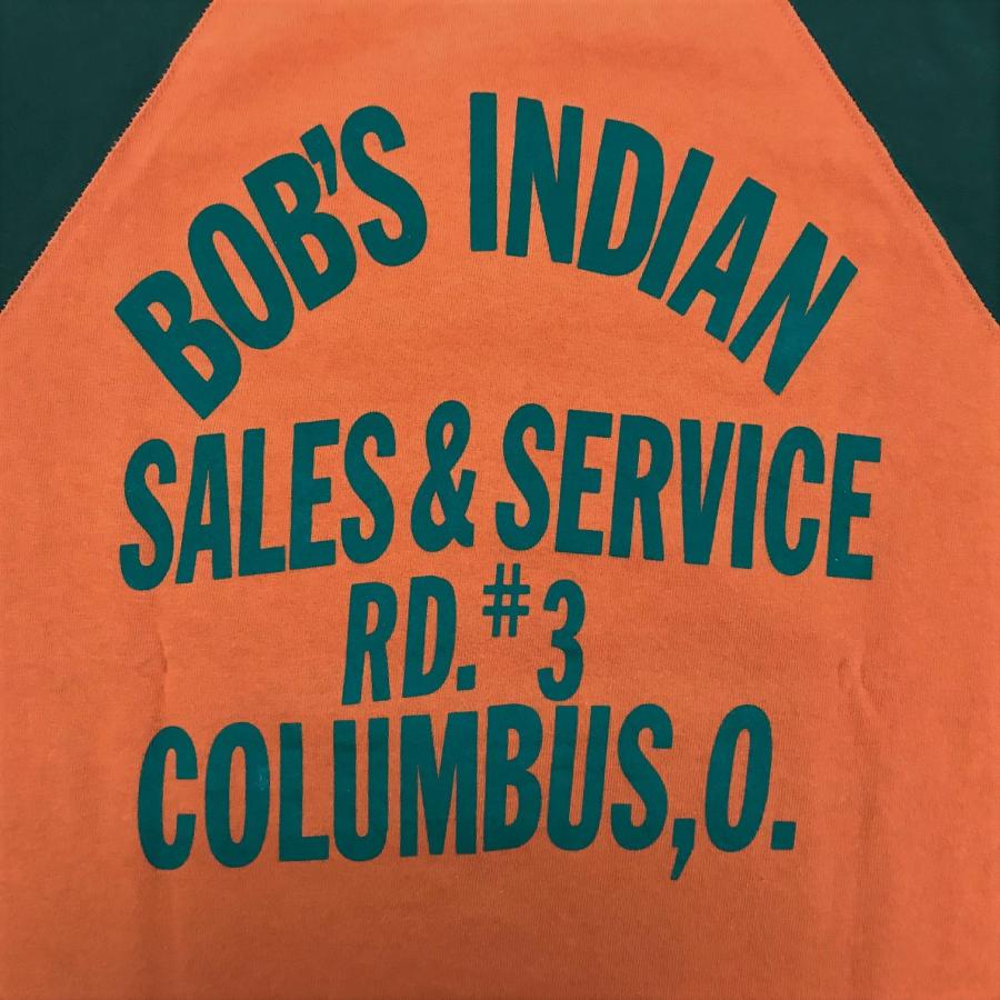 GUNZ BOB,S INDIAN ラグラン Tシャツ プリント -443G062- : NAVYBLUE - 通販 - Yahoo!ショッピング