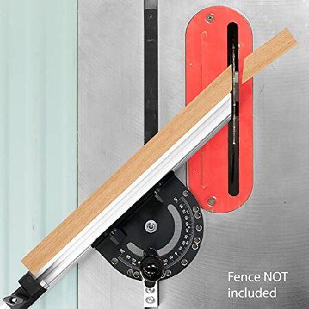 Fulton Precision Miter Gauge with a Standard Slot (3/4” x 3/8”) Steel ...
