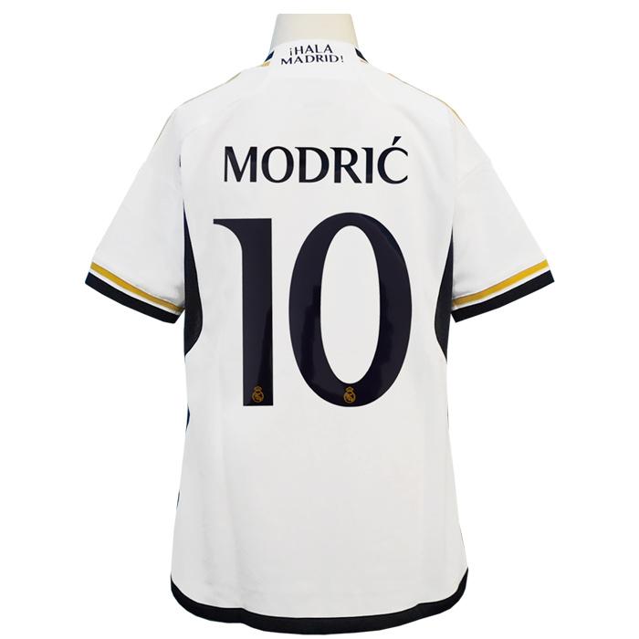 adidas (アディダス) adidas/23/24レアルマドリード/ホーム/半袖/ジュニア用/モドリッチ/DJH69-IB0011 ...