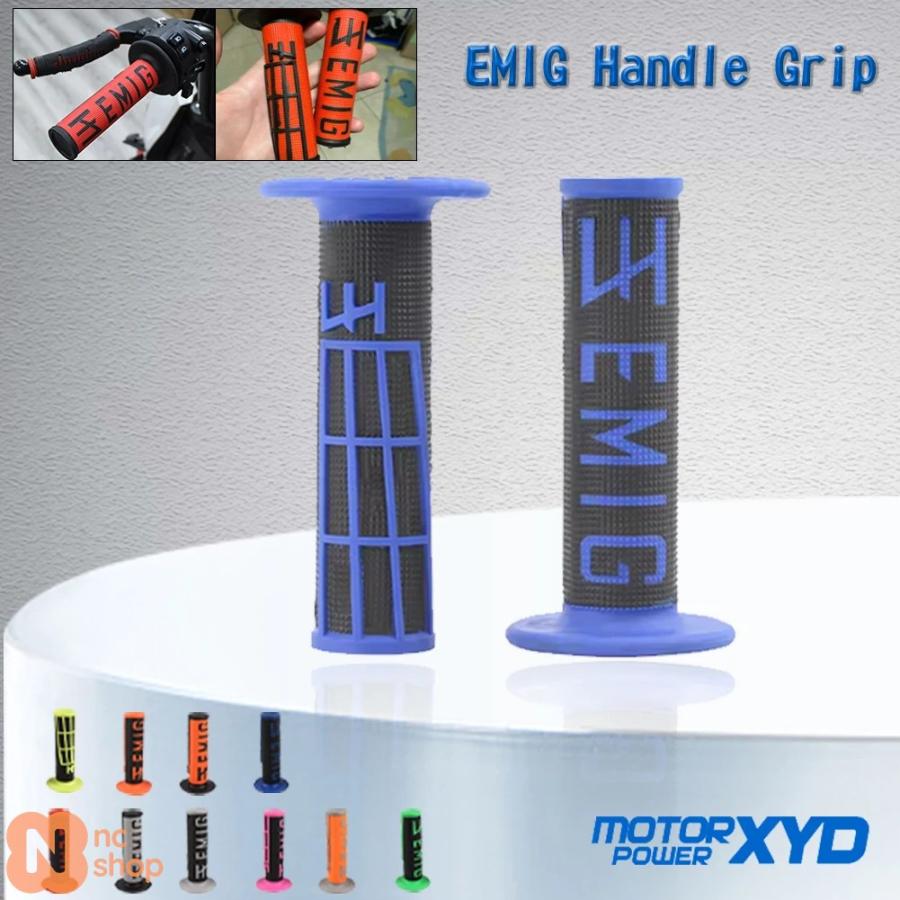 【並行輸入品】 バイク汎用 EMIGグリップハンドル10色 MXグリップハンド7/8インチハンドルバー ハスクバーナ ヤマハ KTMモトクロス ...