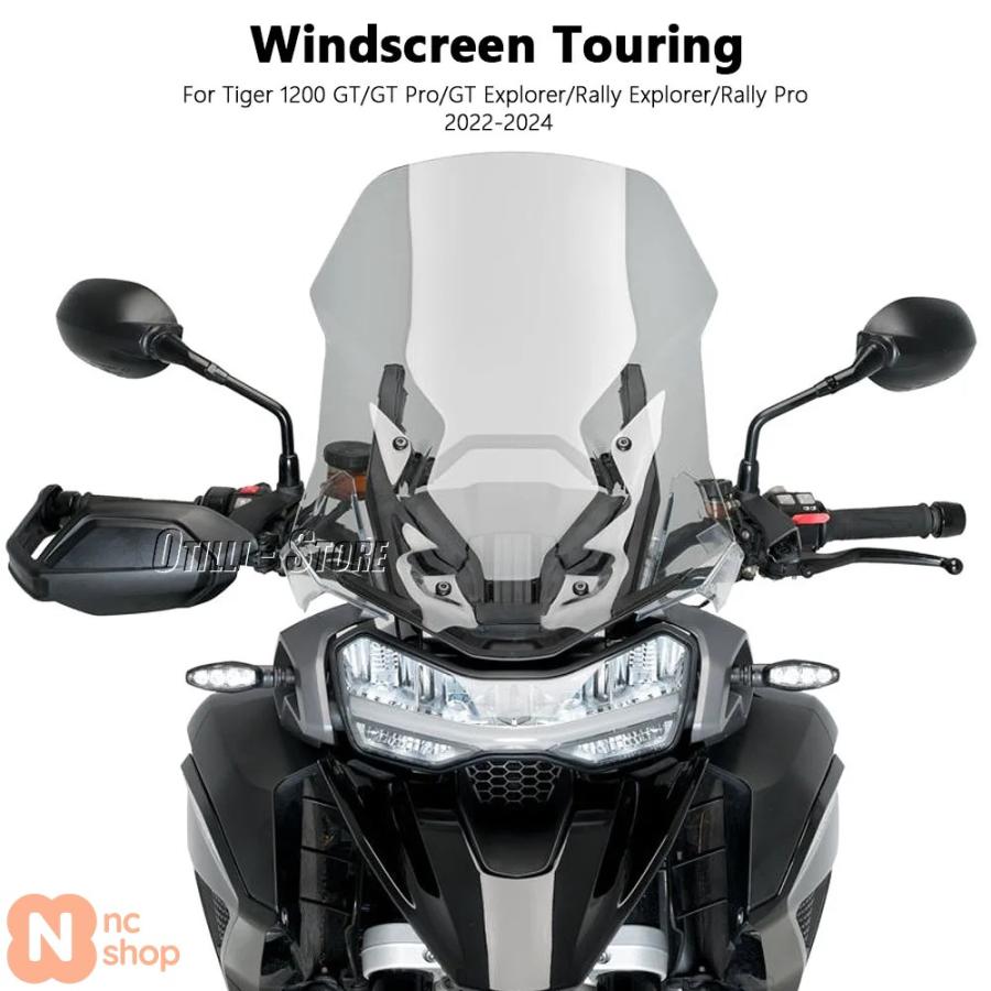 トライアンフ 660用 バイク用フロントスクリーン ウインドシールド タイガー1200 GT PRO / GT用 タイガー1200 ラリー エクスプローラー / GT エクスプローラ ...