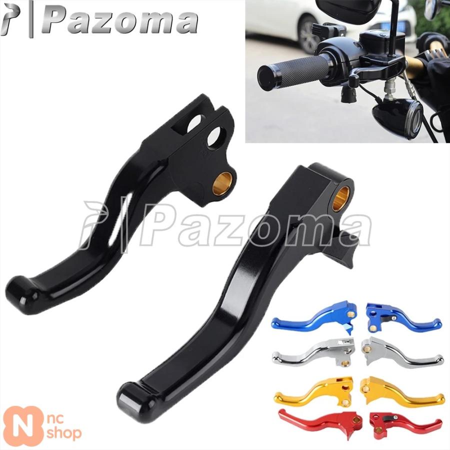 【並行輸入品】 2本指ブレーキクラッチレバー ハーレーダビッドソン ショートハンドレバー ダイナ FXDS FXDF FXDL FXDB FXDC FXD FXDX FLD FXDWG ローラ ...