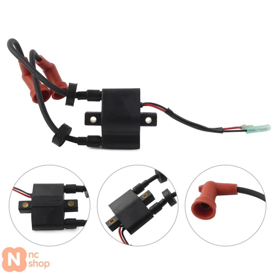 ヤマハ船外機9.9-15HP ボートイグニッションコイルアッセンブリ 6B4-85570-00 6B4-85530 680-85570-00 680-85570-02 : エヌシーショップ ...